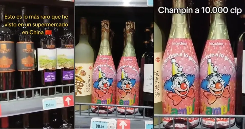 Chilena se viralizó al encontrar ’Champín’ entre vinos exclusivos en ...