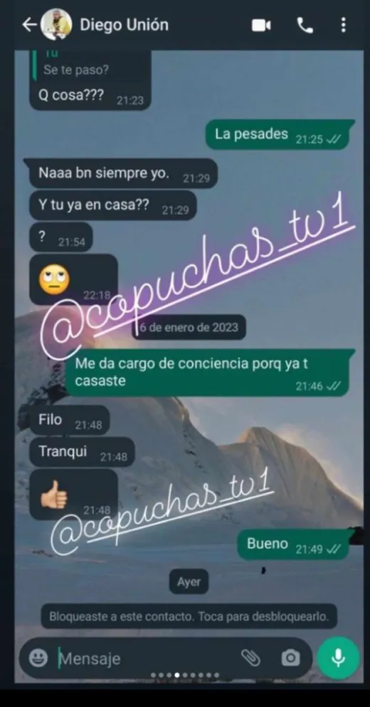 Filtran chat que evidenciaría infidelidad de jugador de Coquimbo a ...