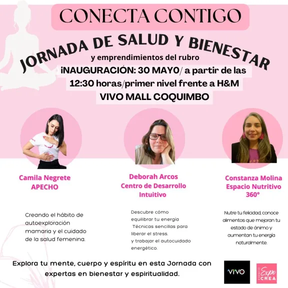 "CONECTA CONTIGO" en VIVO Mall Coquimbo, una Jornada de Salud y Bienestar | Diario el Día